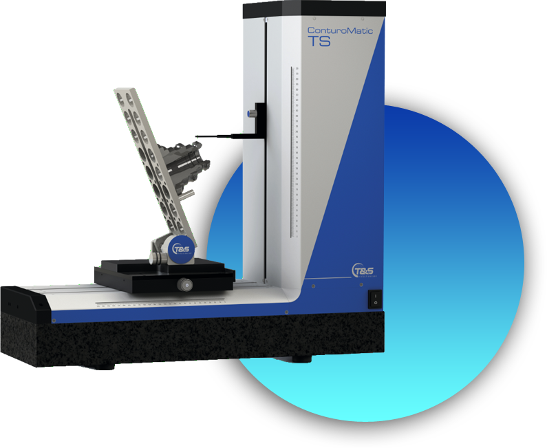 Profilometer T&S - Contour and roughness - MCE Metrology