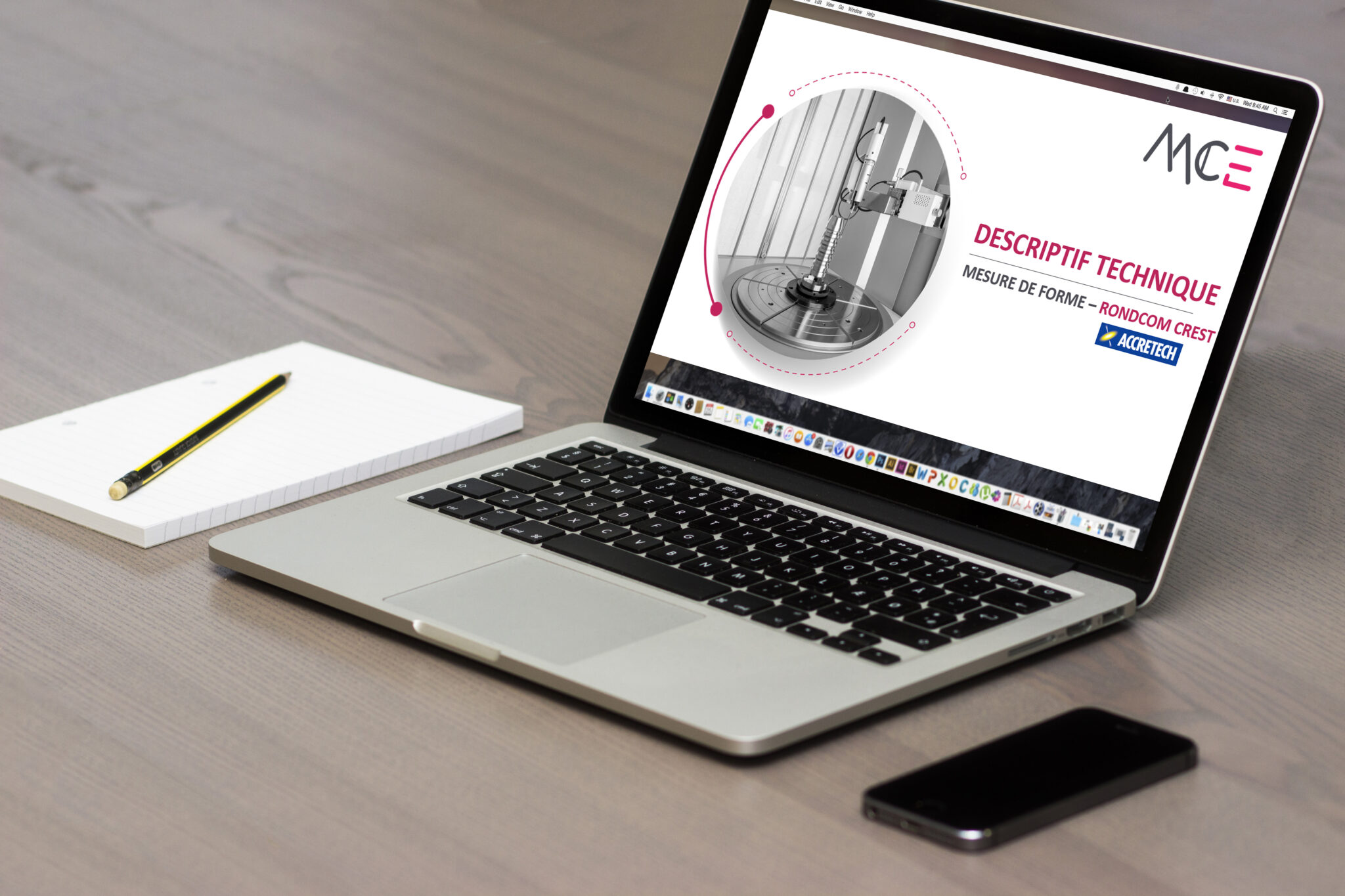 Descriptif technique RONDCOM CREST | MCE Metrology